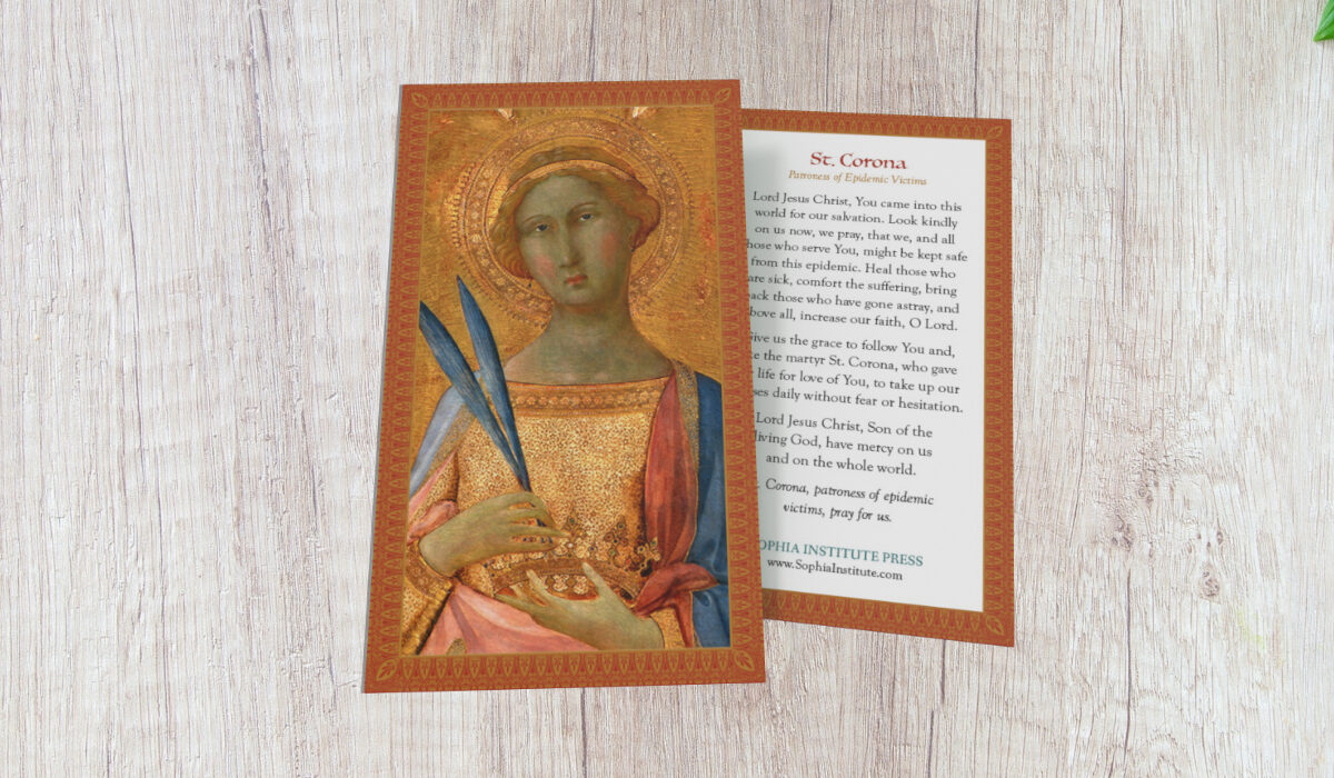 St. Corona, Pray for Us! - Catholic Exchange